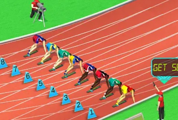 Sprinter 100 Meter - Play Online Sprinter 100 Meter on Speed Stars Online